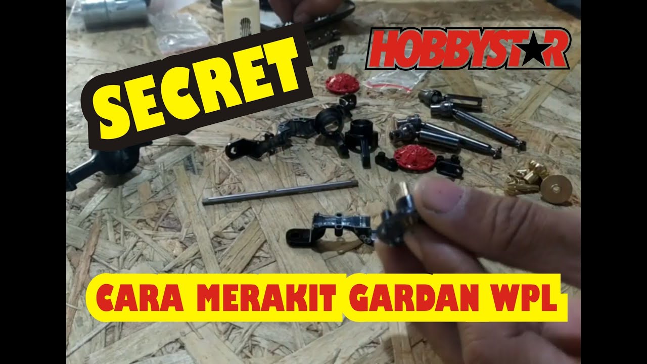 CARA RAKIT GARDAN RC WPL ( BONGKAR RAHASIA PART 1) - YouTube