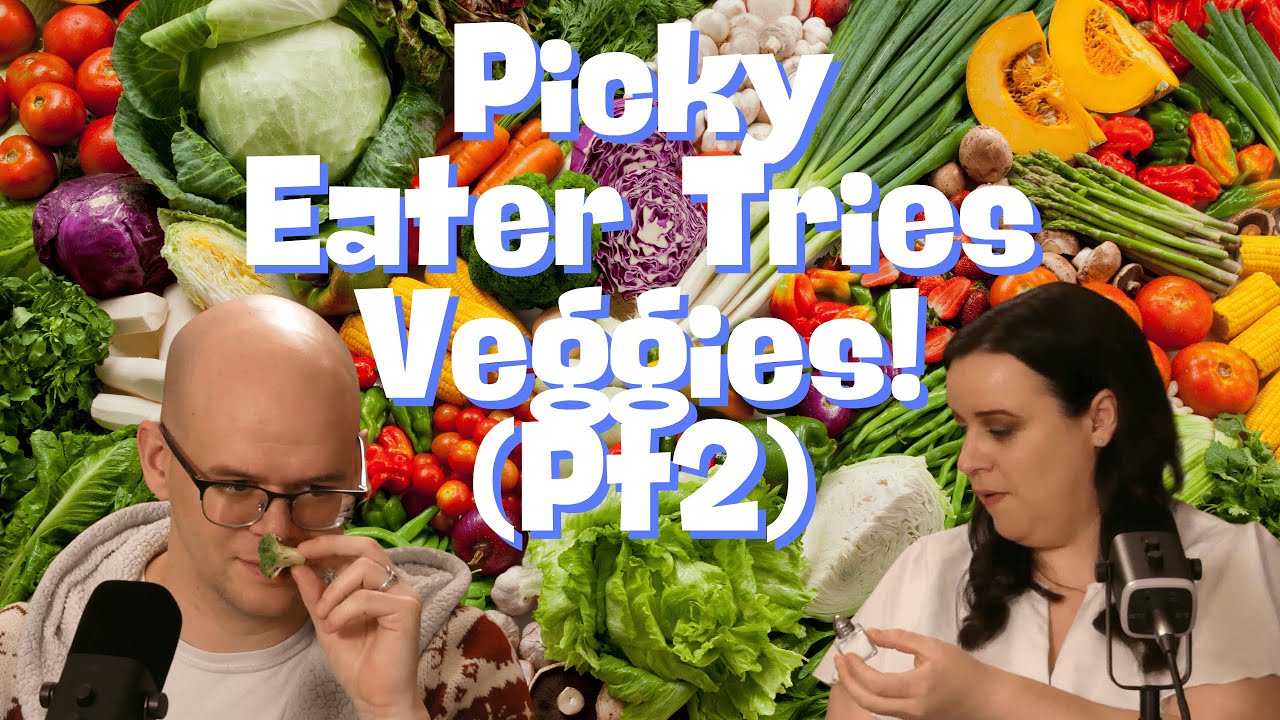 Picky Eater Tries BROCCOLI and other VEGETABLES - FIRST TIME! - Ep 208 ...