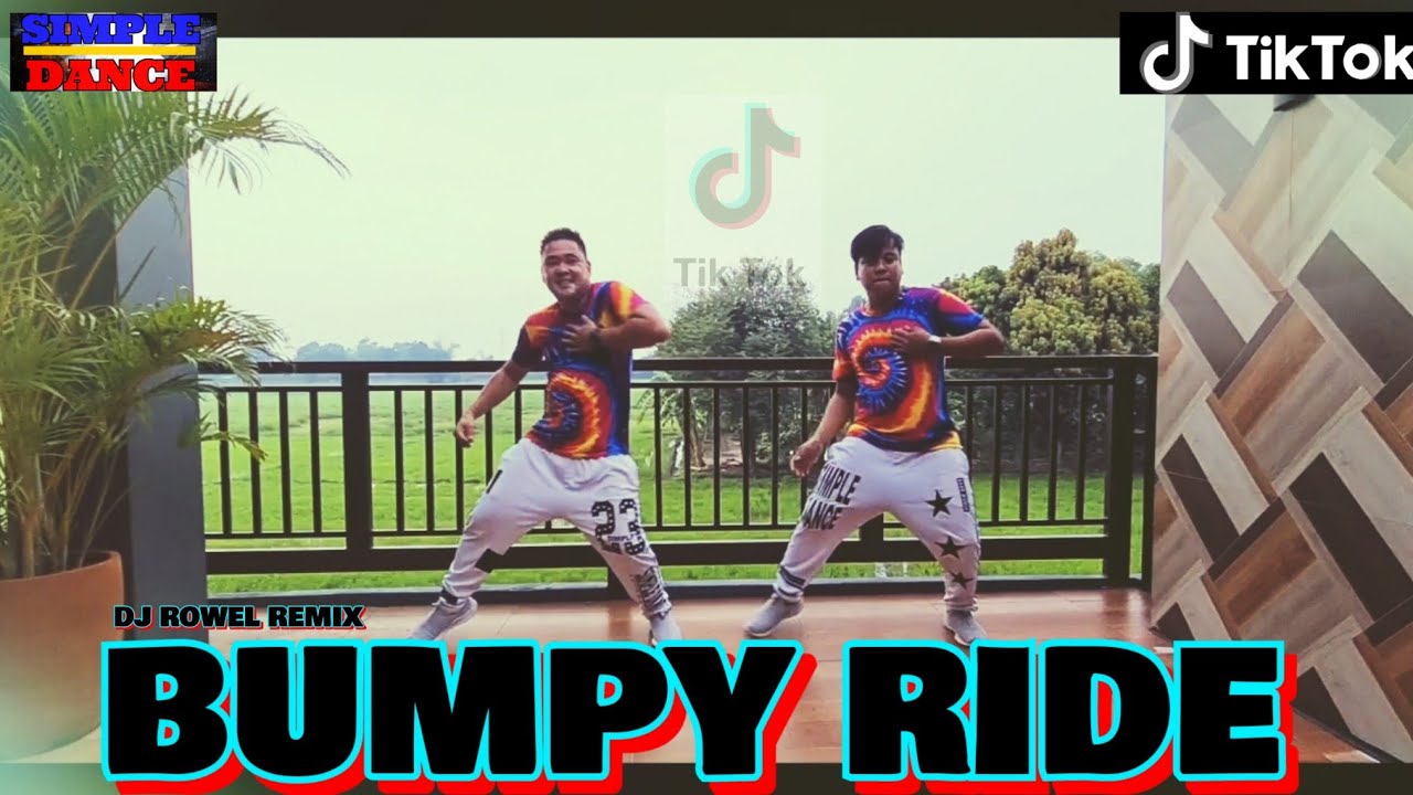 Bumpy ride - dj rowel remix | tiktok dance | REMIX | paul and dave | simple dance - YouTube