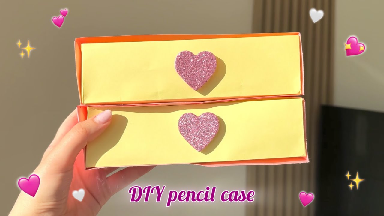 DIY Pencil Case | DIY PAPER PENCIL HOLDER | Easy and Simple | Slow ...