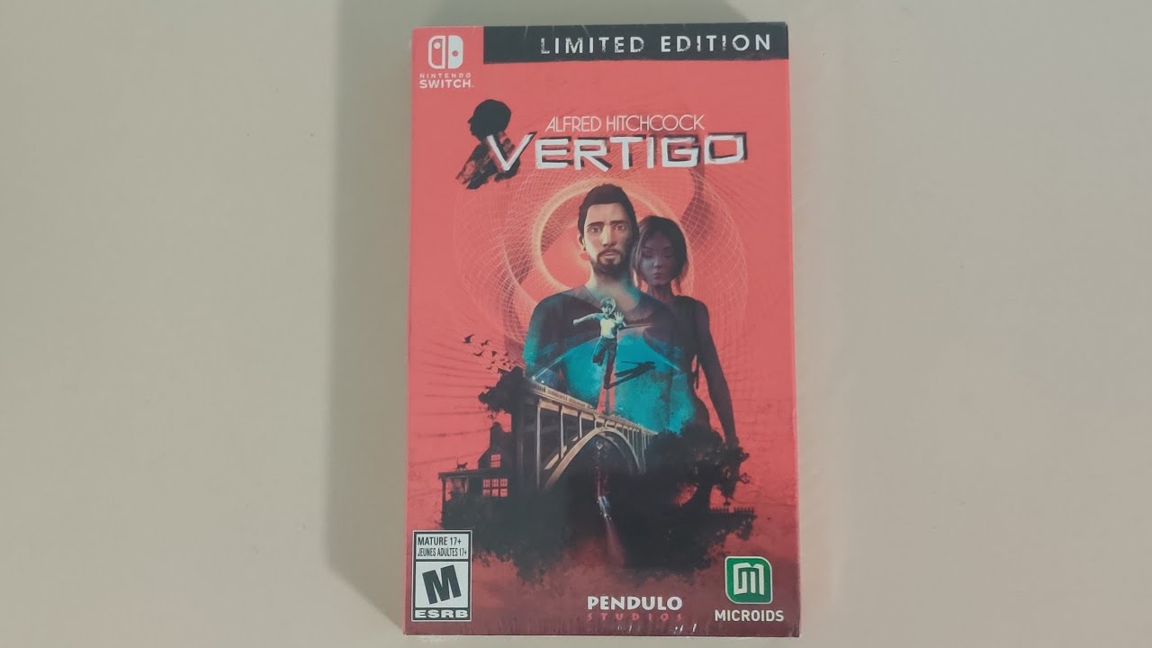 Alfred Hitchcock Vertigo Nintendo Switch Unboxing Video - YouTube