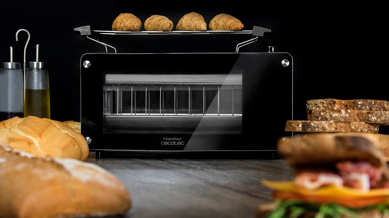 Bread toaster Vision Toast - YouTube