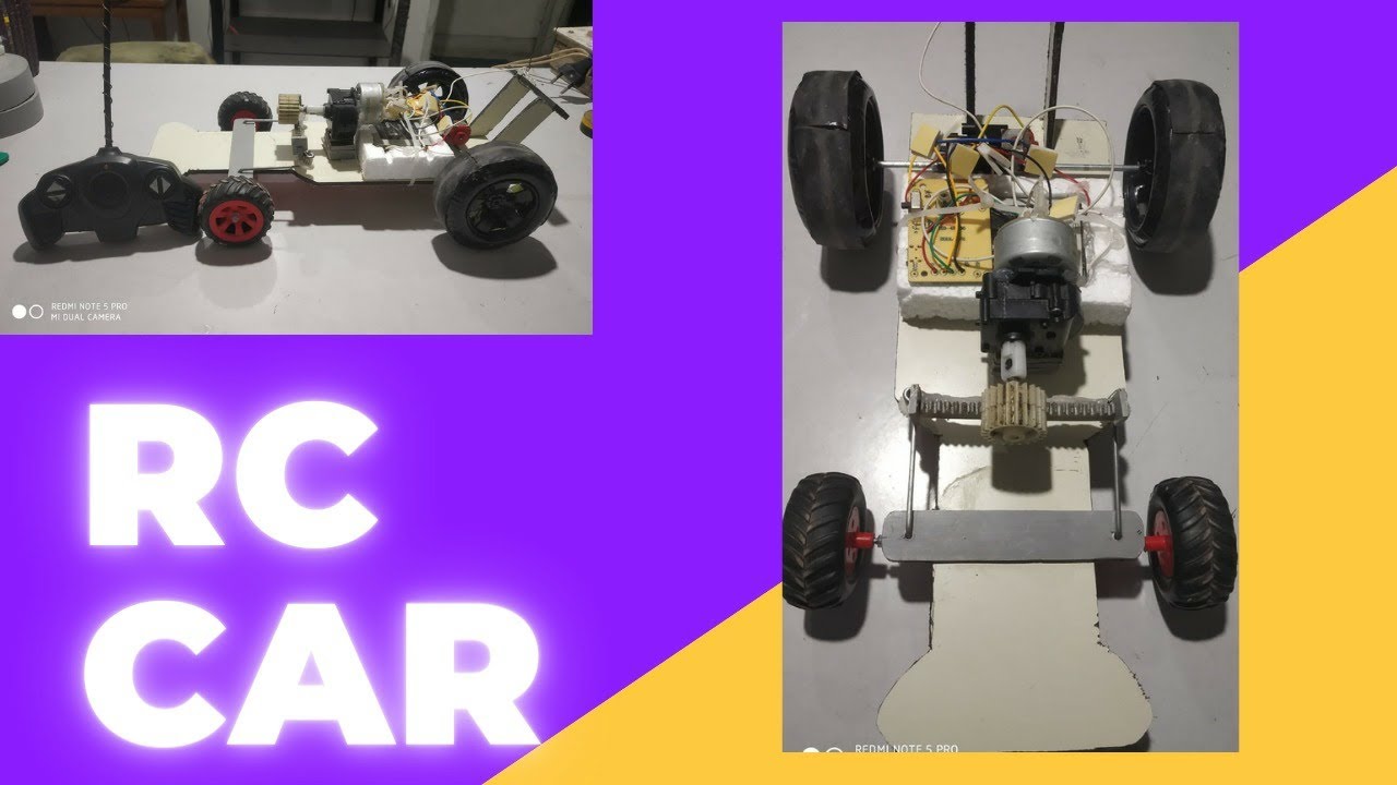 how to make rc car || rc car kaise banaye - YouTube