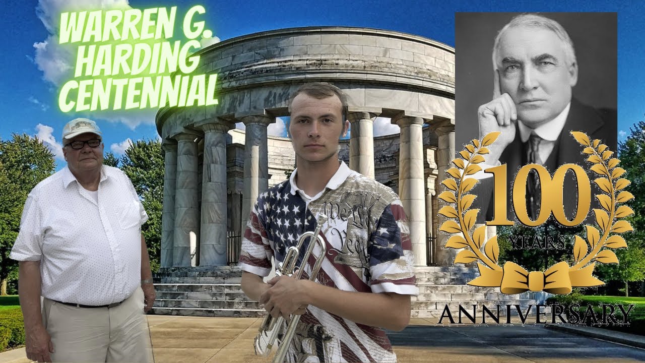 President Warren G. Harding centennial, Marion, OH - YouTube