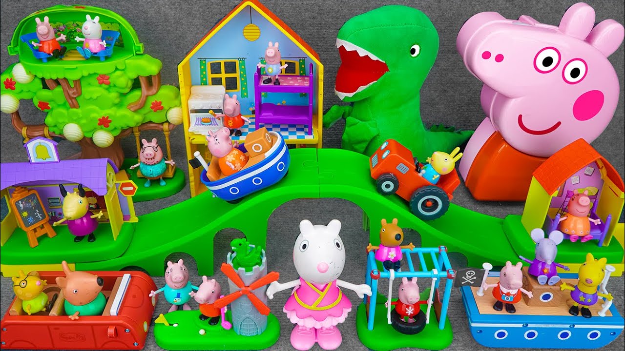 98 Minutes of Satisfying ASMR Unboxing | Adorable Peppa Pig All Around ...