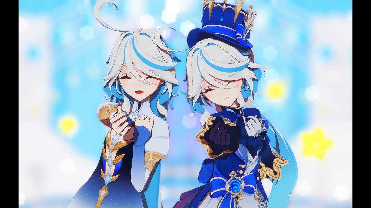 【Genshin Impact MMD／4K／60FPS】Furina(Focalors)【アニサマ2022Sparkle】 - YouTube