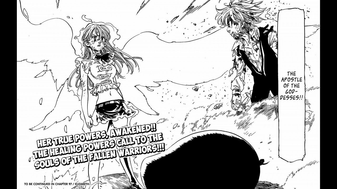 Manga Review: Nanatsu no Taizai Chapters 95 & 96-- Elizabeth Awakens ...