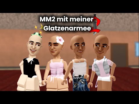 MM2 mit meiner GLATZENARMEE😌😌💞// mit Facecam natürlich auch😋😋 // #viral #funny #mm2
