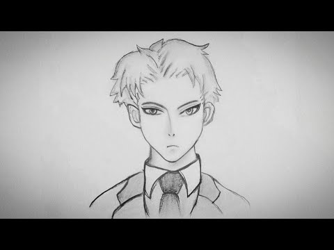 Anime Drawing | How to Draw LOID FORGER | Spy X Family - YouTube