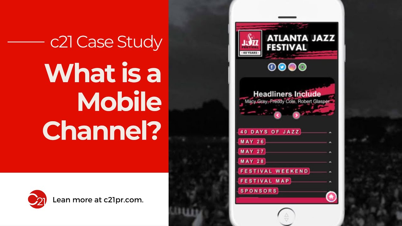What is a Mobile Channel? - c21 Case Study - YouTube