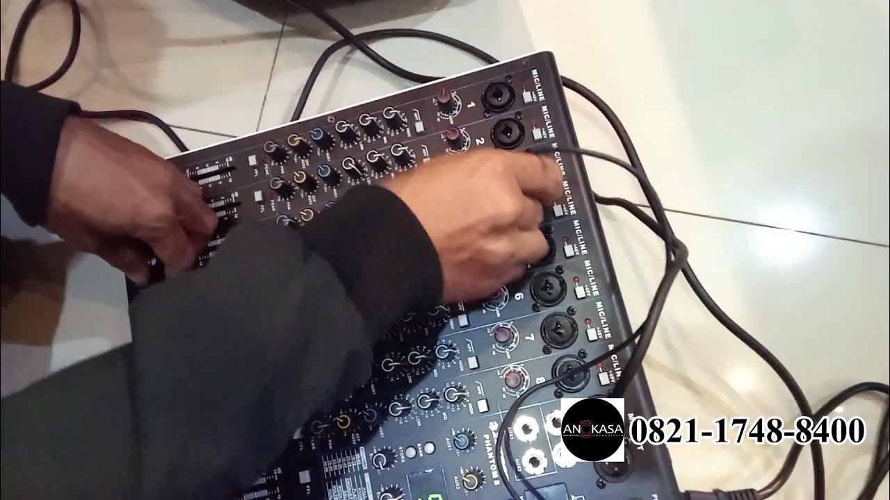 Cek dulu mixer Zetapro PHANTOM 8 meluncur ke sulawesi utara | Angkasa Pro Sound System | - YouTube
