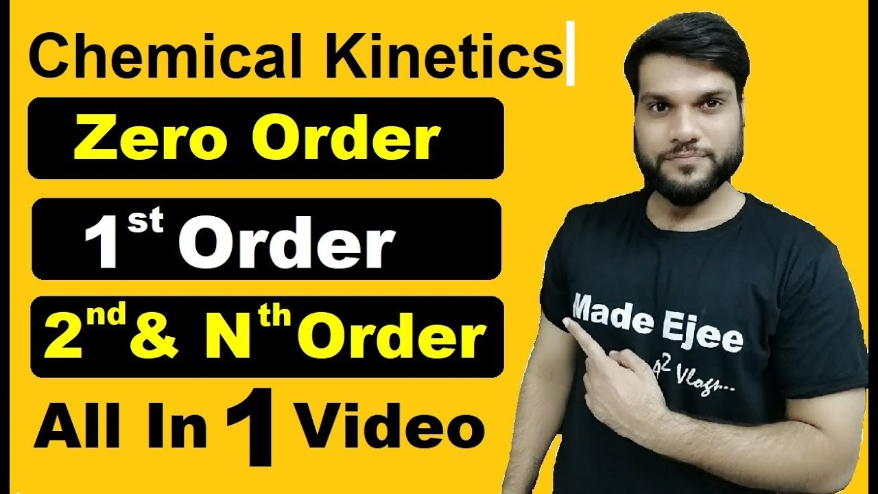 Zero Order | 1st order | 2nd order | Nth order (Integrated Rate Law ...