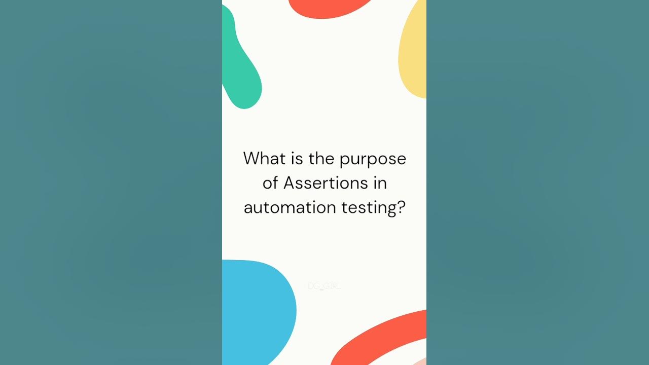 Automation Testing Interview Questions And Answers Part 4 Softwaretesting Automationtesting