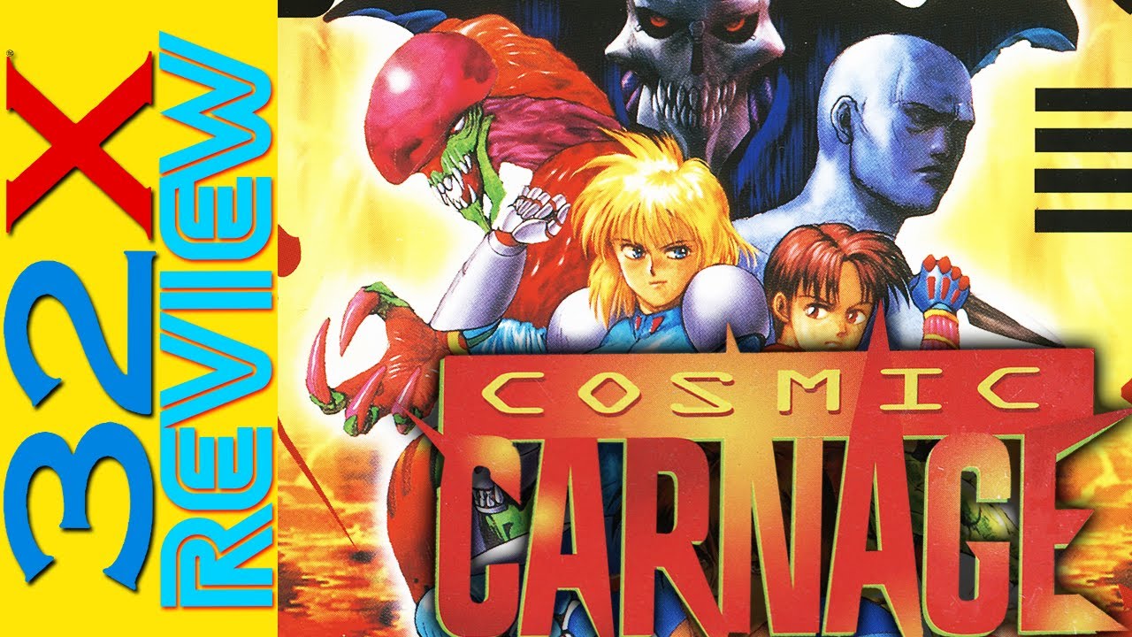 Cosmic Carnage aka Cyber Brawl Game Review | Sega 32X Exclusive - YouTube