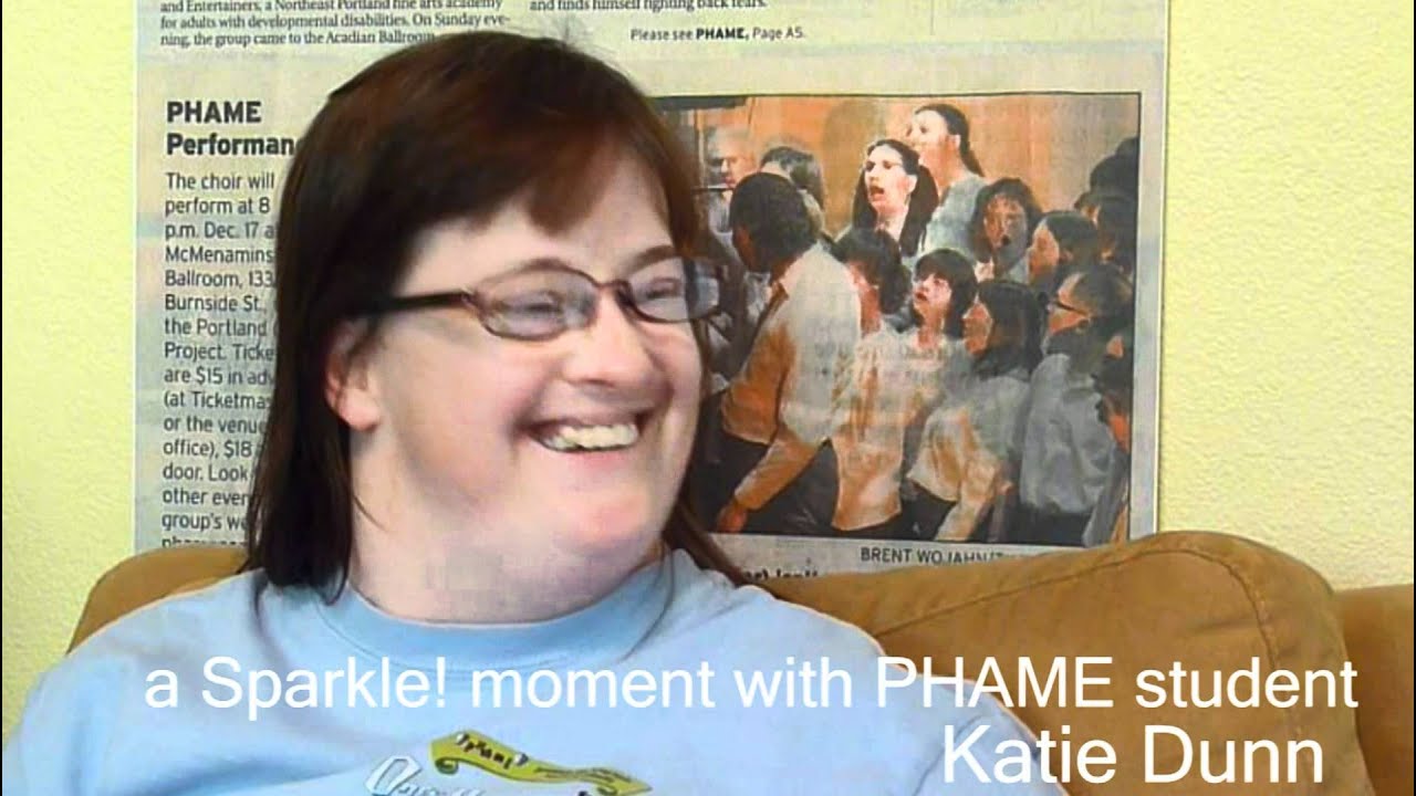 PHAME Sparkle! Moment: Katie Dunn - YouTube