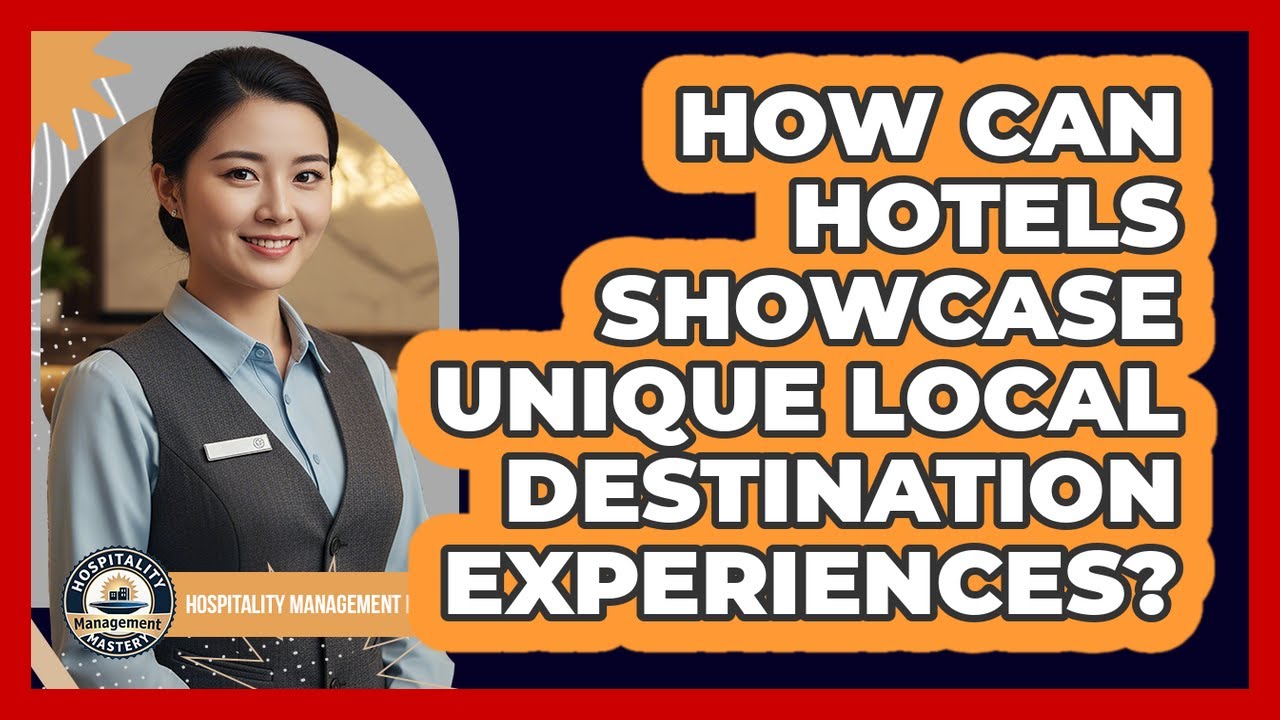 How Can Hotels Showcase Unique Local Destination Experiences? - YouTube