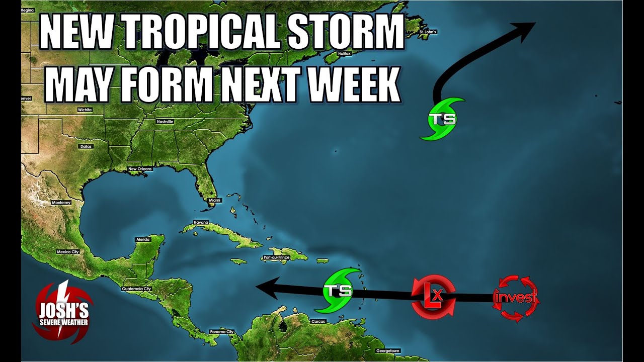 Potential Tropical Storm May Affect Lesser Antilles Next Week - YouTube