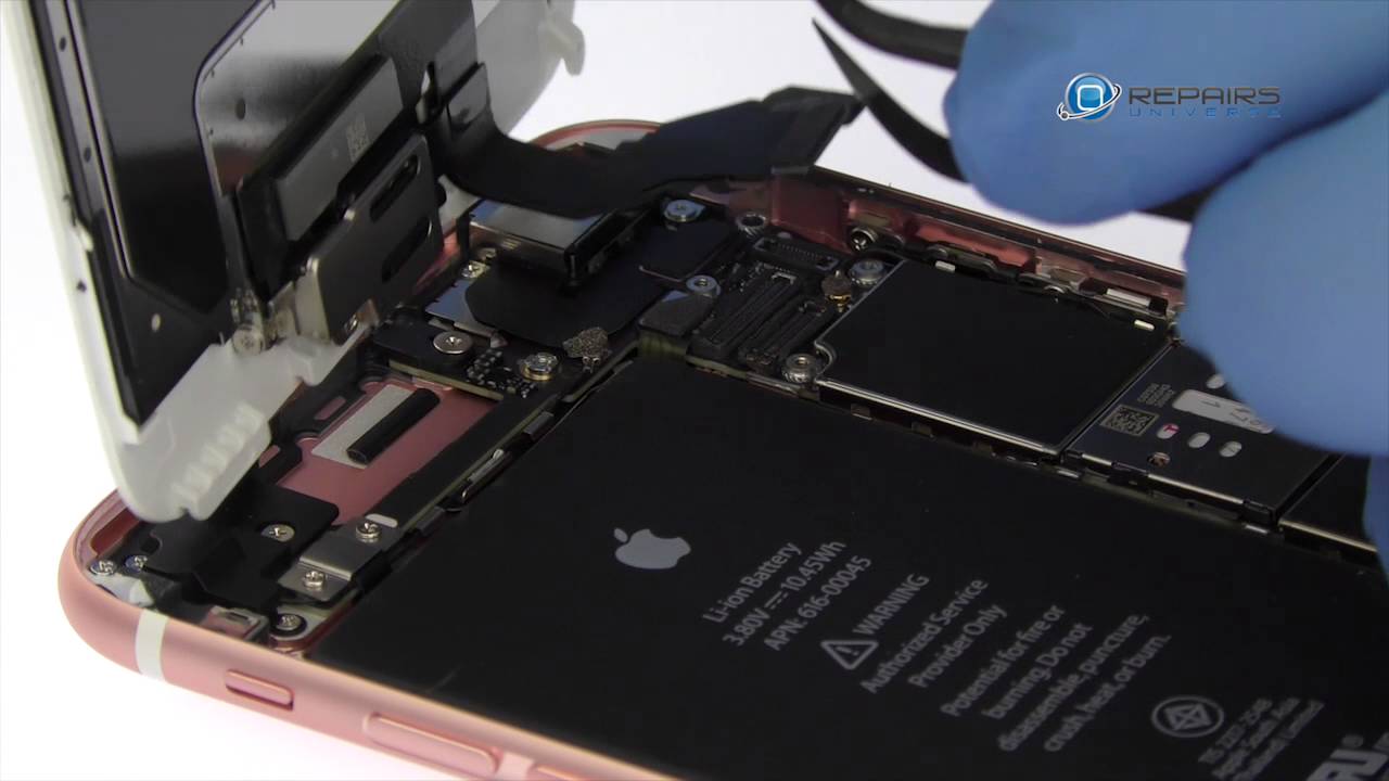 iPhone 6s Plus Taptic Engine Replacement - RepairsUniverse - YouTube