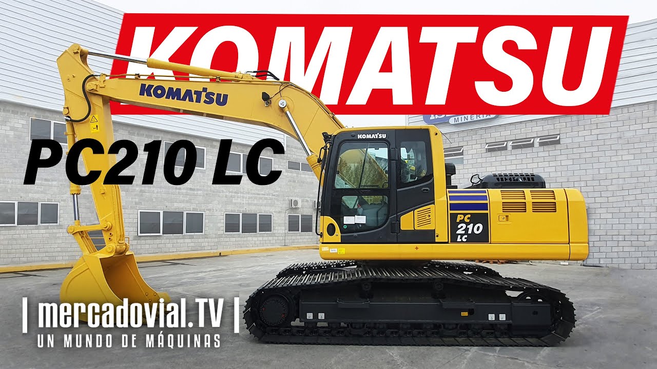 NUEVAS Excavadoras Komatsu PC210 LC 10M0 - 21 tns - Motor 6 cil 165HP ...