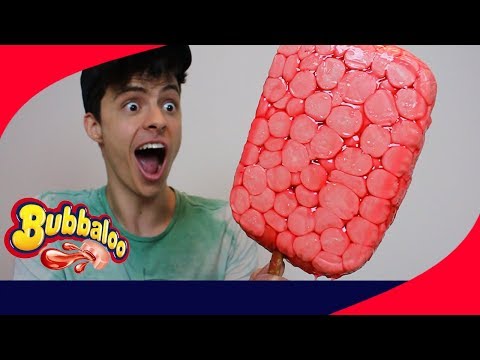 PIRULITO DE CHICLETE BUBBALOO GIGANTE!