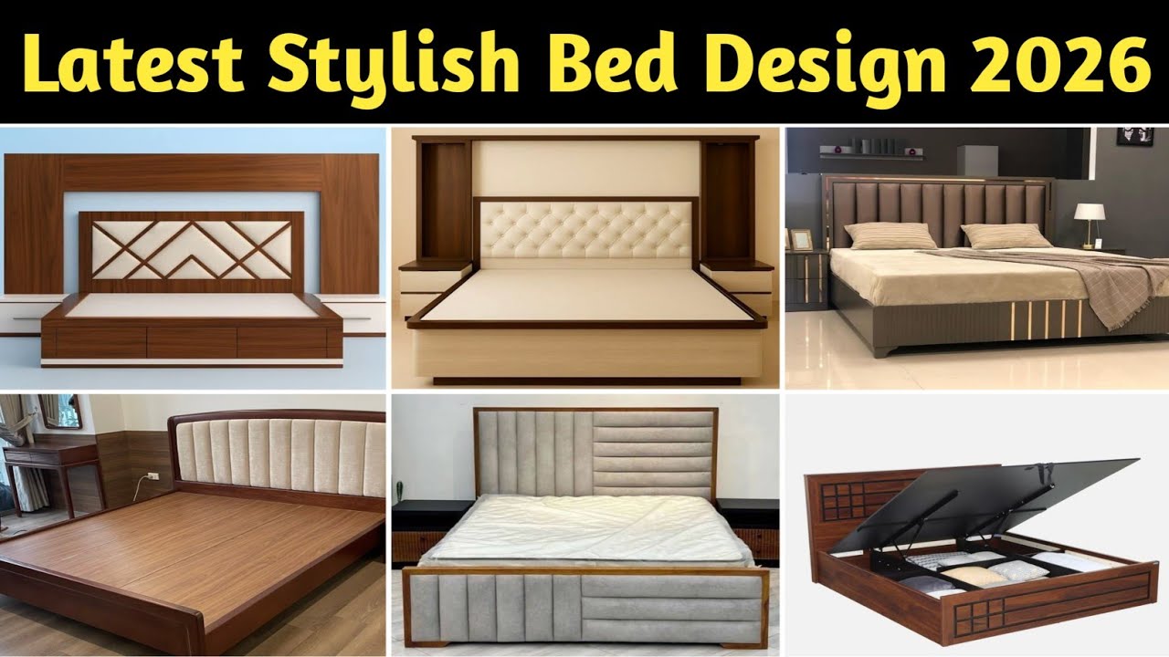 Bed Design with Price | Latest Stylish Bed Designs 2026 🛌 - YouTube