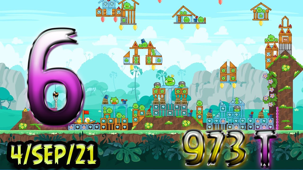 Angry Birds Friends Level 6 Tournament 973 Highscore POWER-UP ...