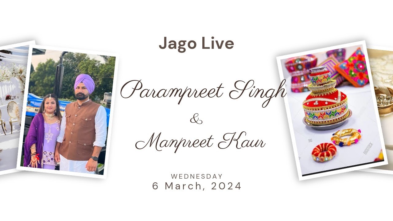 JAGO LIVE / PARAMPREET SINGH BAINS ️ MANPREET KAUR / PANJAB LIVE ...