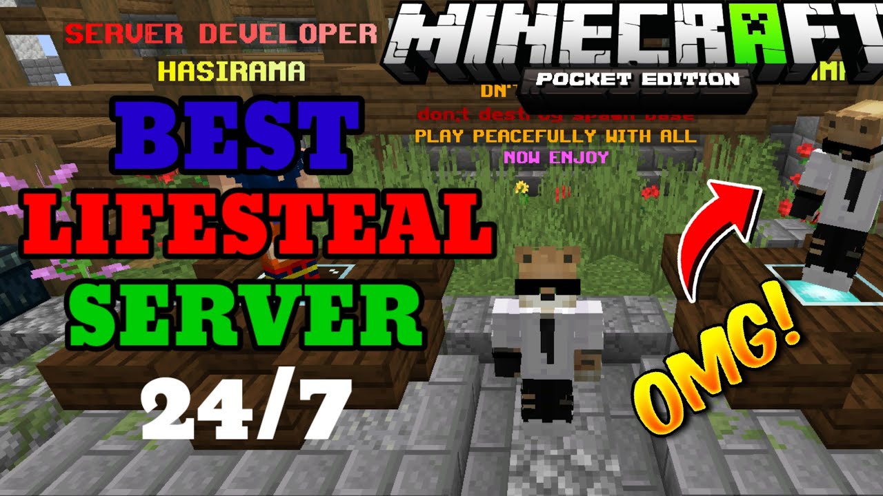 💥 Join Best Lifesteal Public Smp Server For Minecraft 🌳 | Java + PE ...