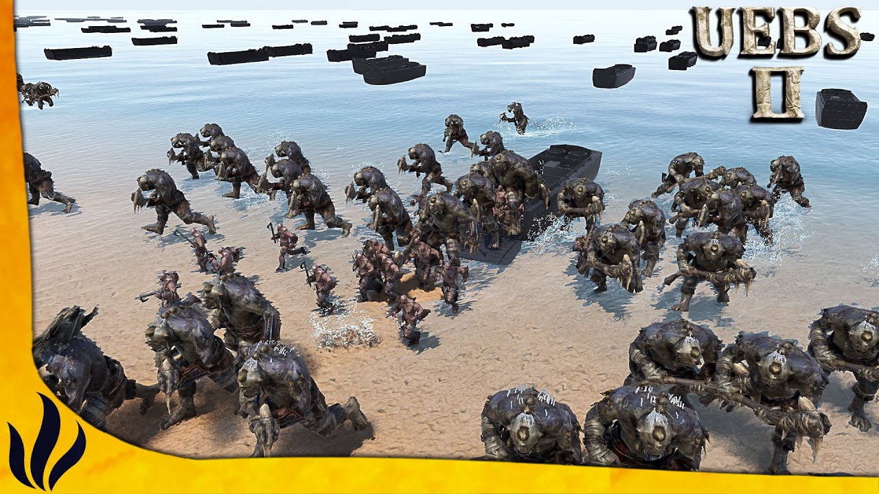 UEBS 2 FR - Le débarquement version 700 000 orcs et trolls sur omaha ...