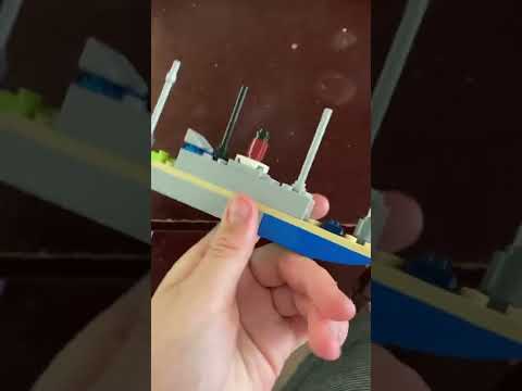 My lego RMS Titanic, Edmund Fitzgerald and RMS Carpathia - YouTube