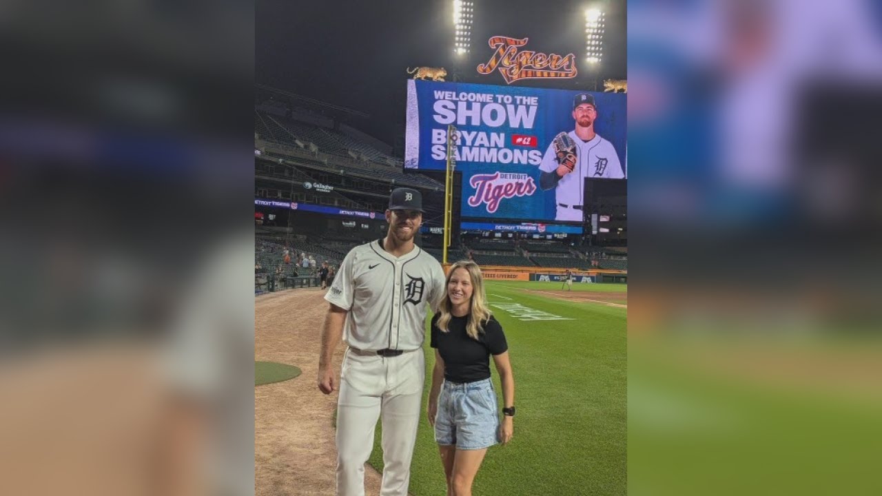 Hoggard alum Bryan Sammons speaks on his MLB debut with Detroit Tigers ...