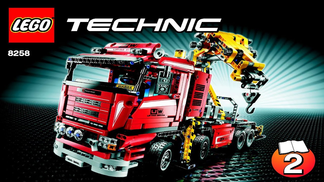 LEGO instructions - Technic - 8258 - Crane Truck (Book 2 - Model A ...