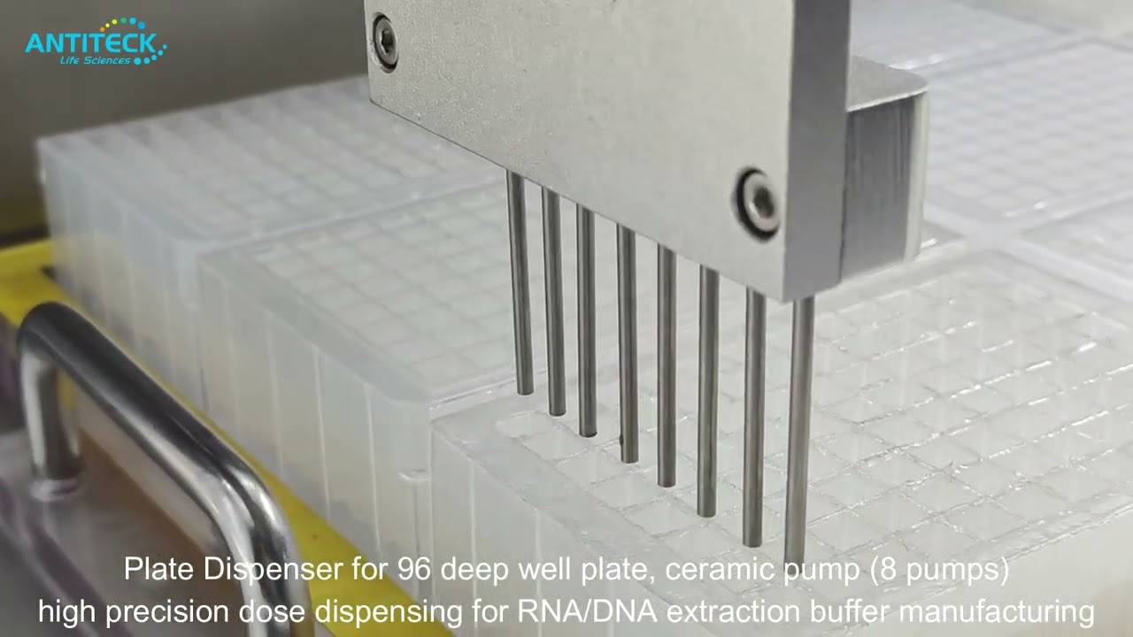 Plate Dispenser For 96 Deep Well Plate To Manufacture RNA/DNA ...