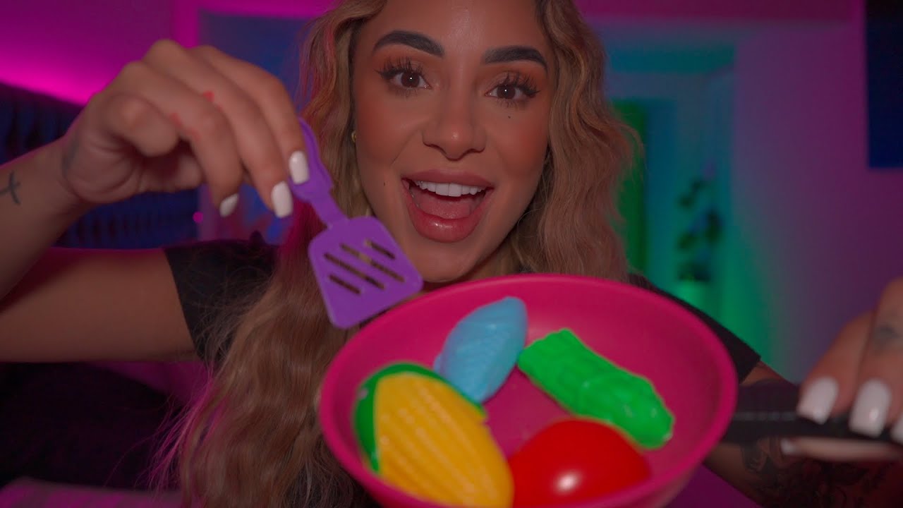 ASMR PARA NIÑOS - asmr para DORMIR - SAMII HERRERA - YouTube