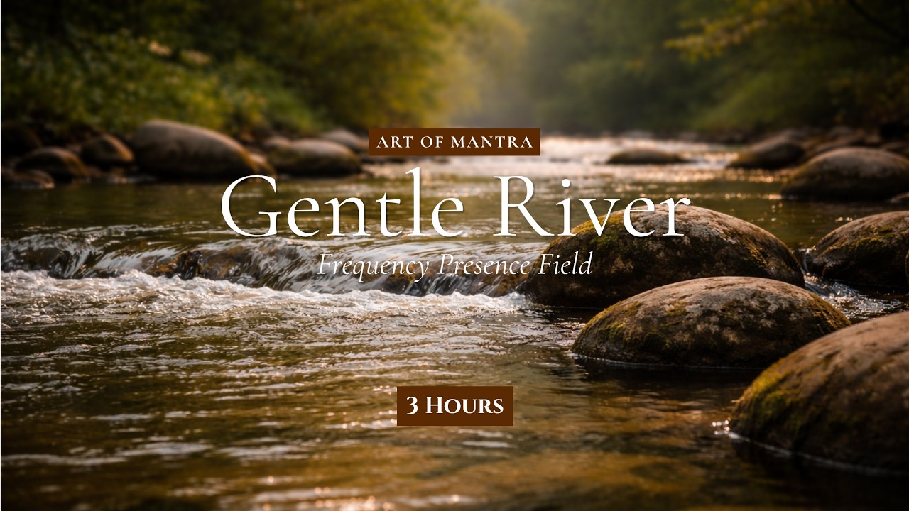 Gentle River | Flowing Water Sounds for Relaxation, Focus & Presence ...