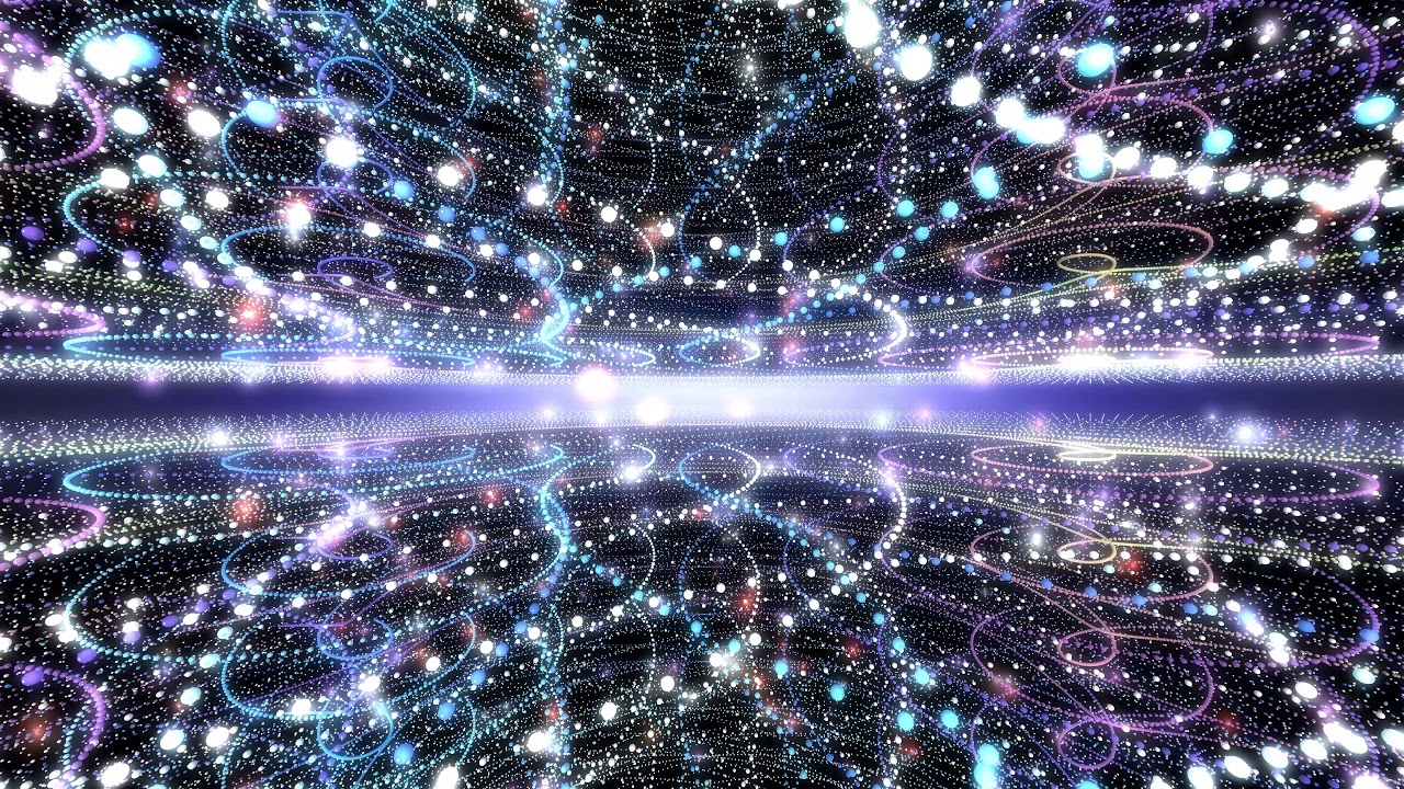 4K Moving Background - 60fps Complex 3D Particle Colorful Stage #AAVFX ...