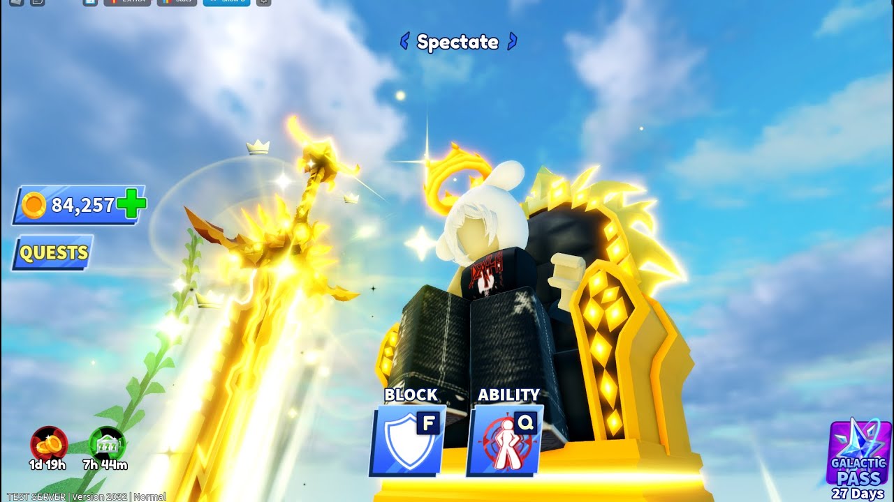 KING BLADE LIMITED BLADE BALL GAMEPLAY SHOWCASE - YouTube