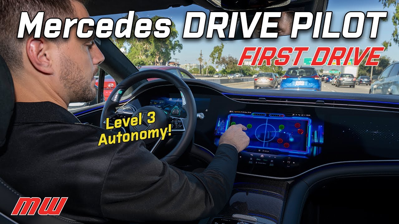 Mercedes DRIVE PILOT Level 3 Autonomous System | MotorWeek First Drive ...