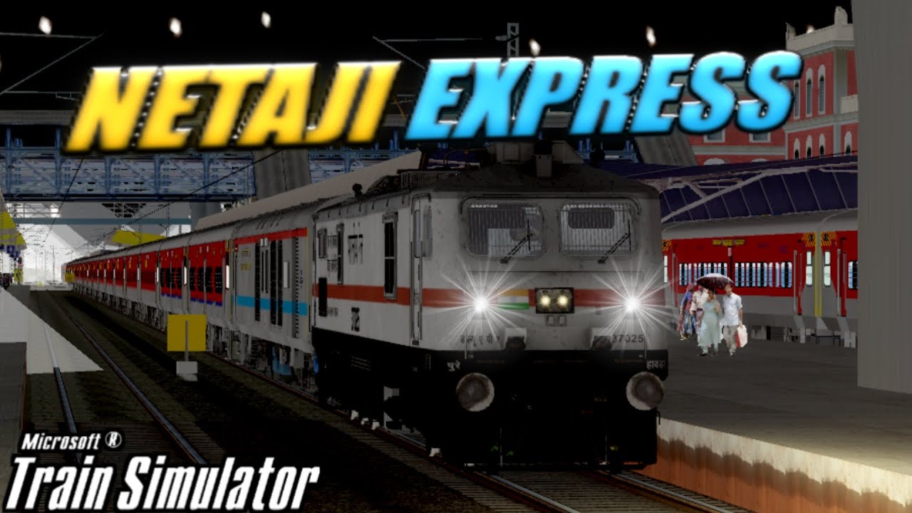 LIVE 🔴 MSTS || 1ST LHB RUN OF 12311 NETAJI EXPRESS JOURNEY IN MSTS ...