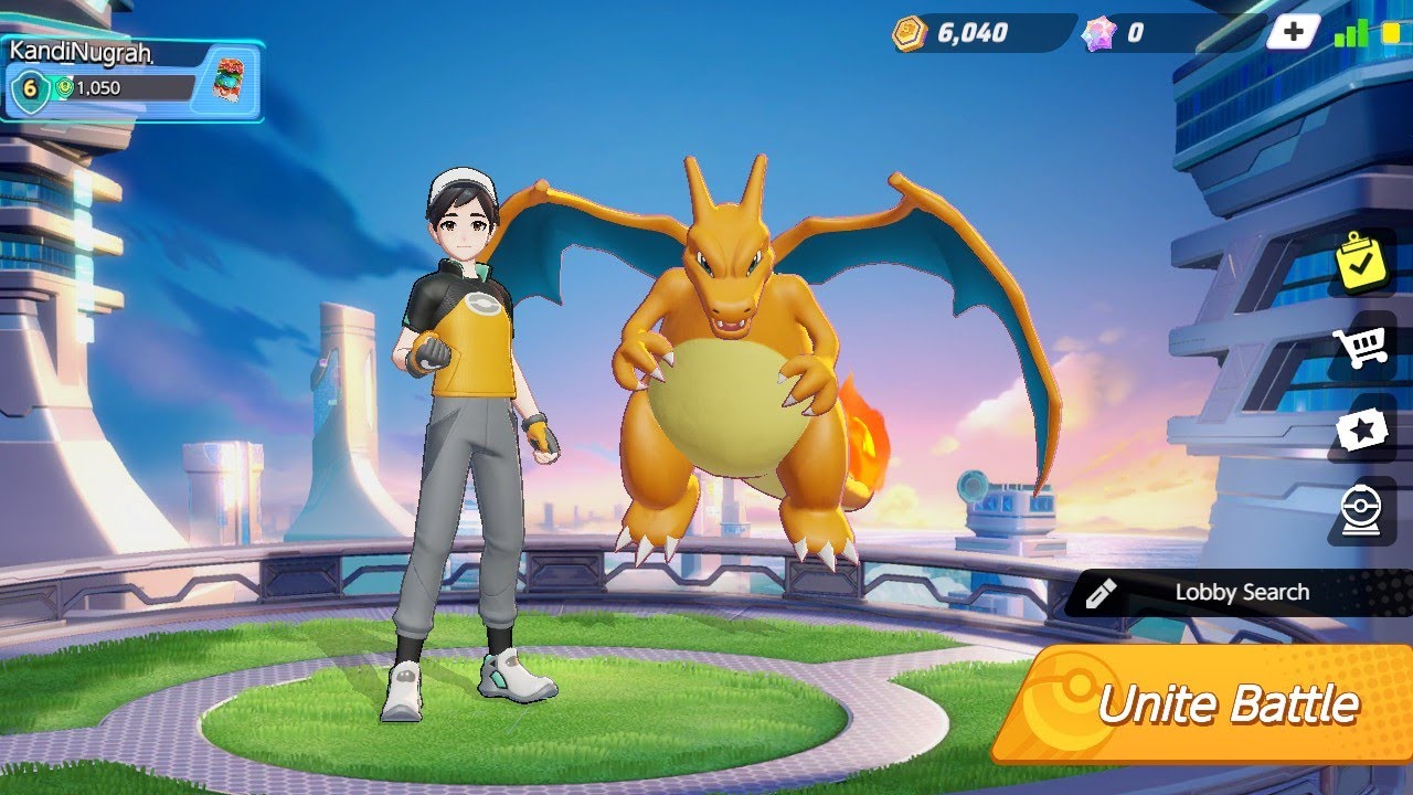 Pokemon unite practice battling with chosen pokemon unite battle - YouTube