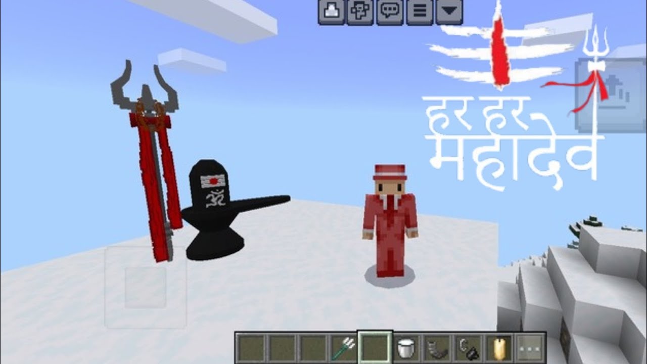 MAHA SHIVRATRI IN MINECRAFT||HAR HAR MAHADEV 🕉️ - YouTube