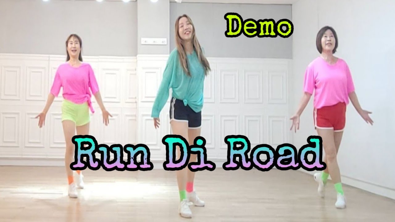 Run Di Road - Line Dance (Demo) - YouTube