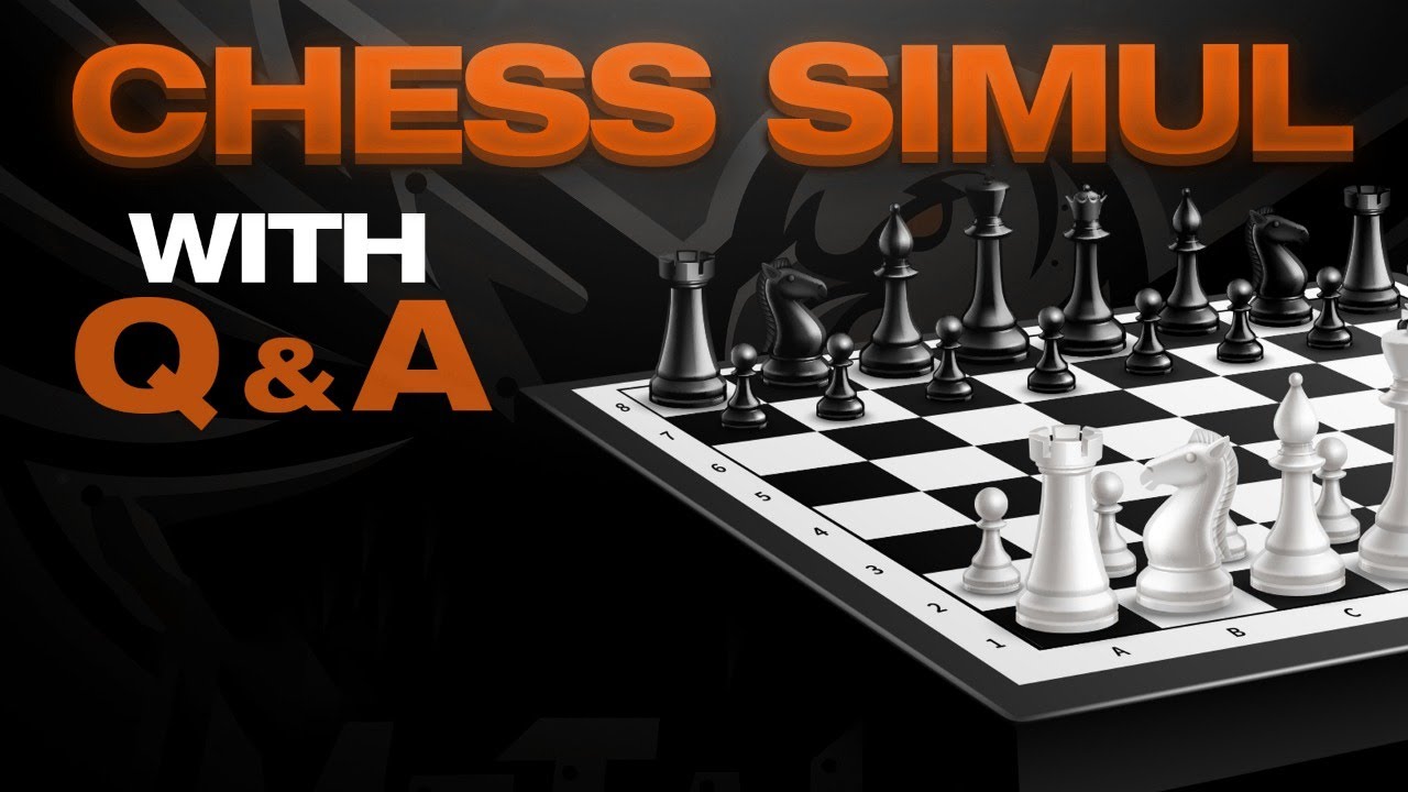 Chess Simul with Q & A Volume 64 | lichess.org - YouTube