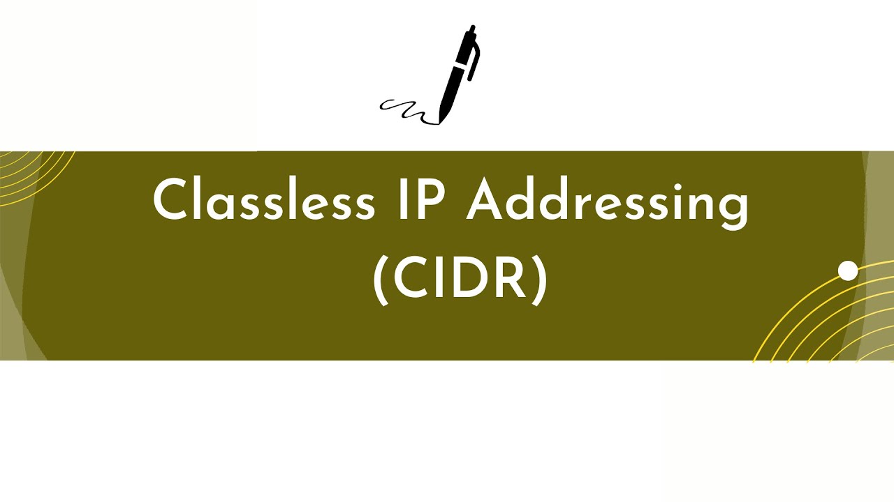 IP Address ගැන මුල සිට සරලව - Classless IP Addressing (CIDR) - YouTube