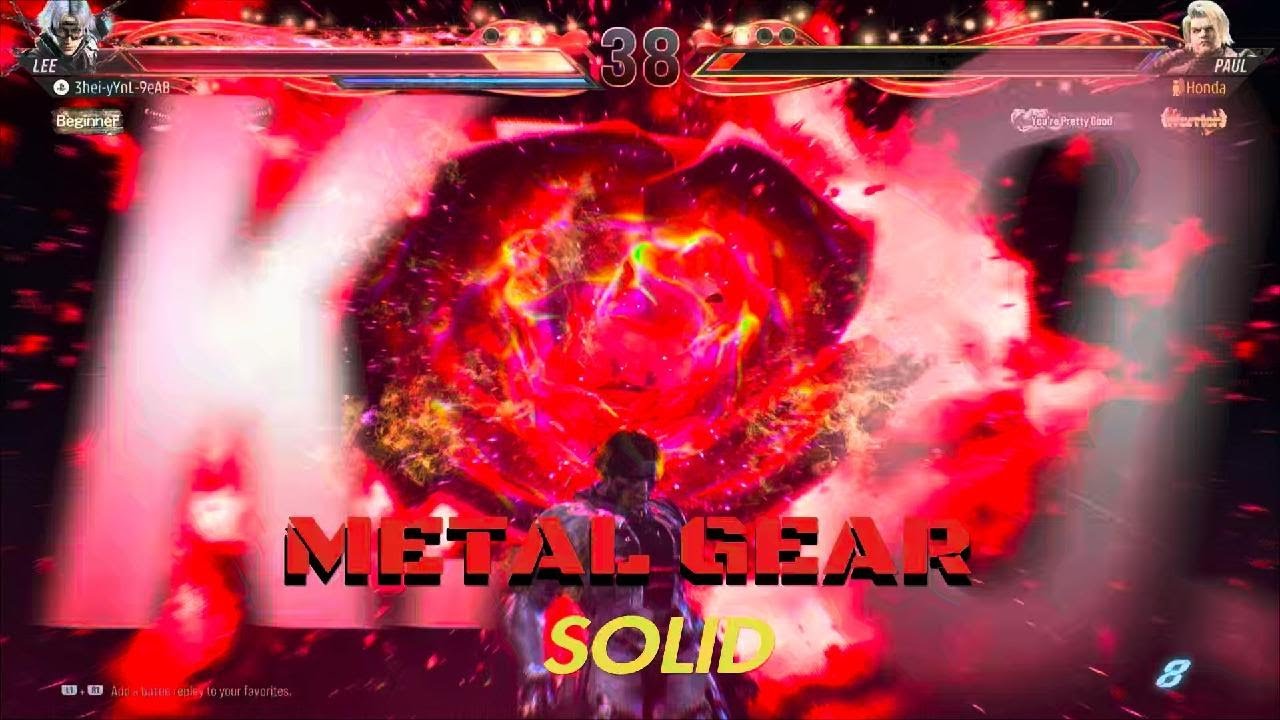 Tekken 8- How I Created Solid Snake!!! (Metal Gear Solid) - YouTube