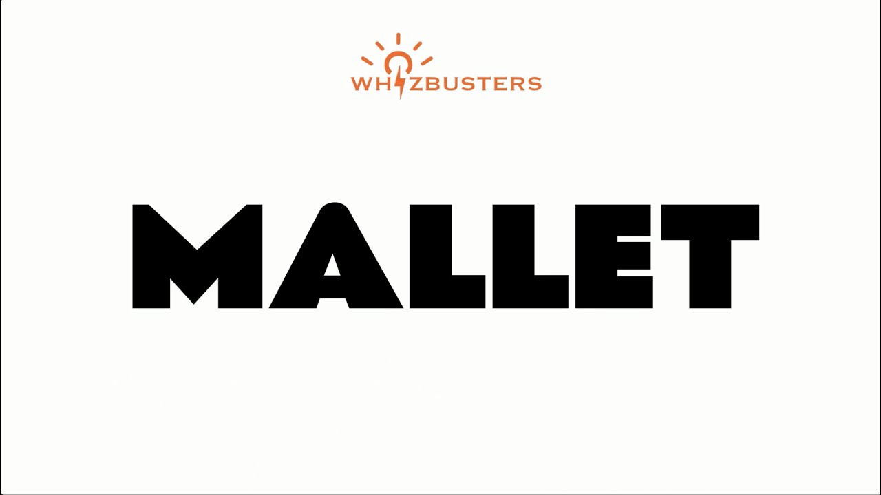 MALLET (noun) Meaning, Pronunciation and Examples in Sentences | GRE ...