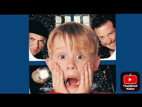 HOME ALONE Hand Painted Canvas - YouTube
