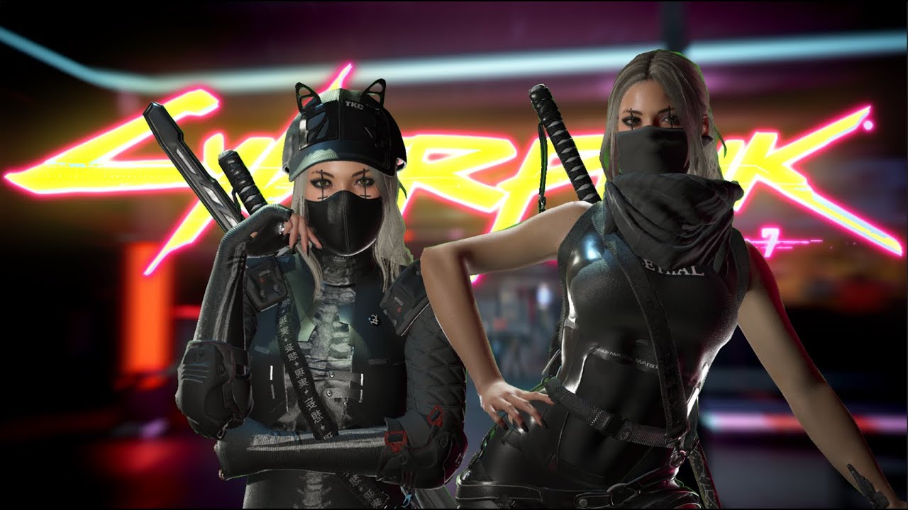 How to create my ASSASSIN Outfits in Cyberpunk 2077.. - YouTube
