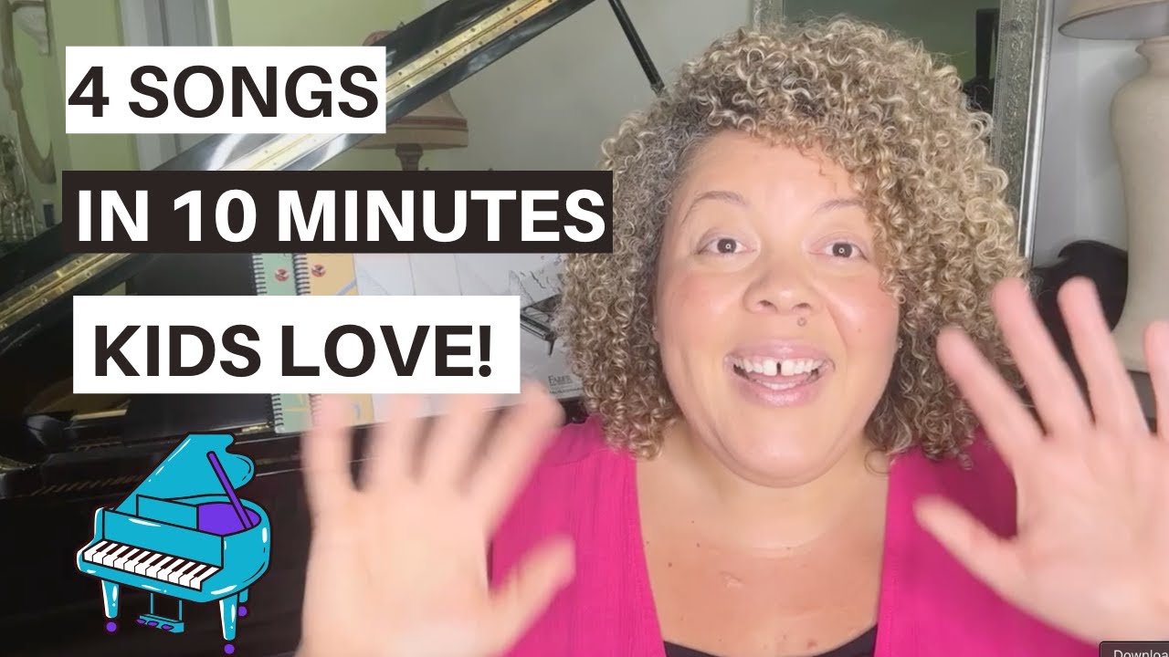 5 Easy Piano Songs For Kids (Learn Piano With My Sheet Music) in 2025 ...