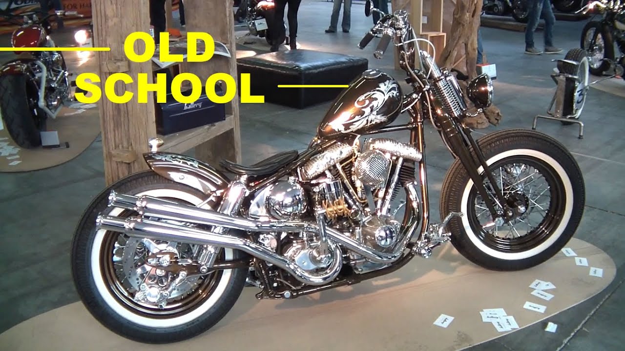 Special Bobber Chopper Old School shovelhead super custom motorcycle ...